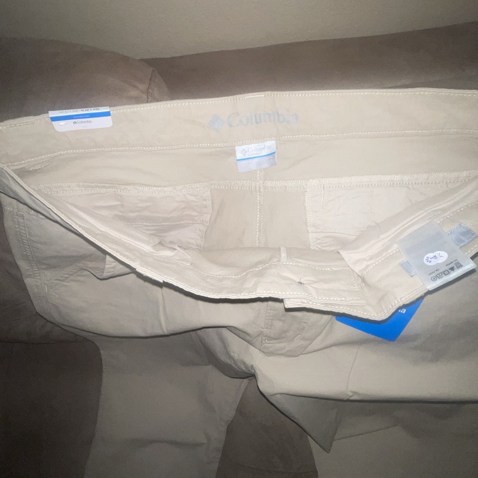 NWT Columbia Men’s Tech Active Fit Pants Straight Leg 36x29 Ancient ...
