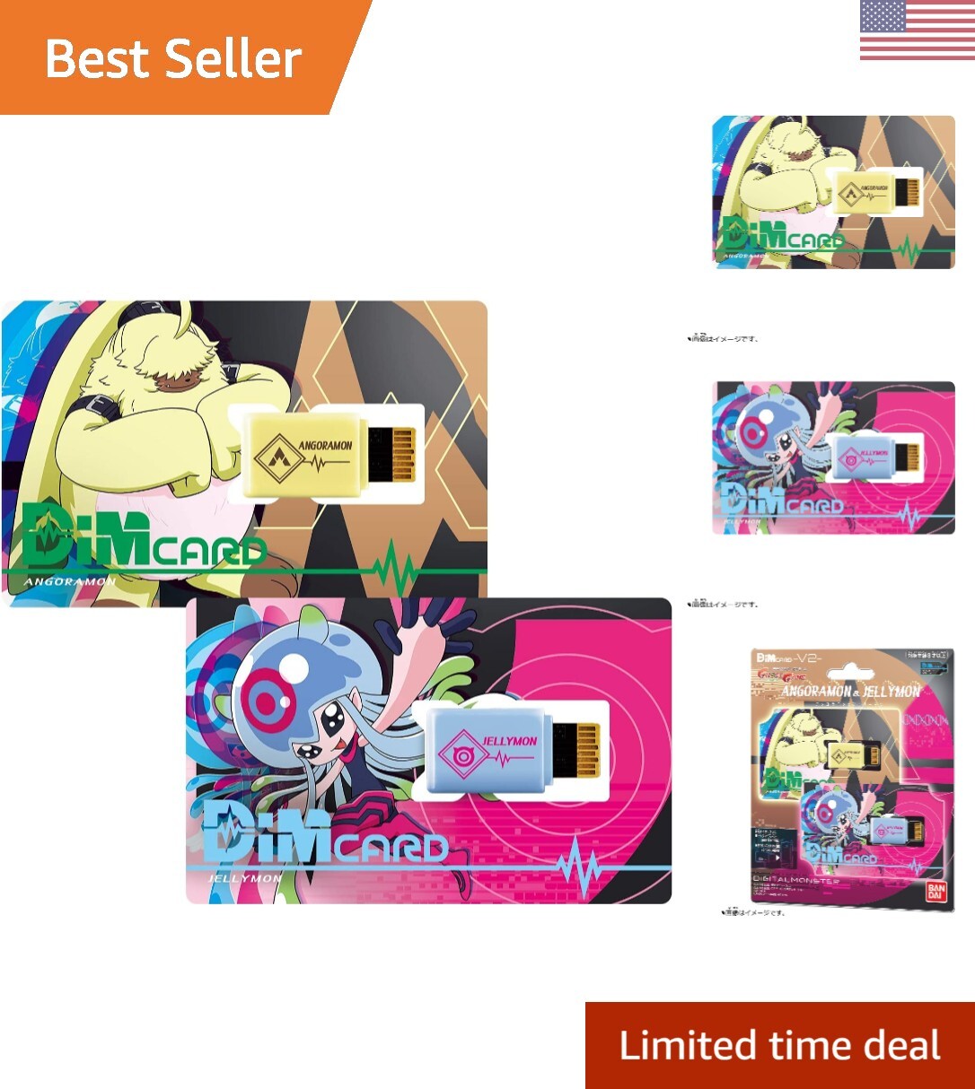 Collectible DIM Card Set for Vital Bracelet Black/White | Angoramon ...