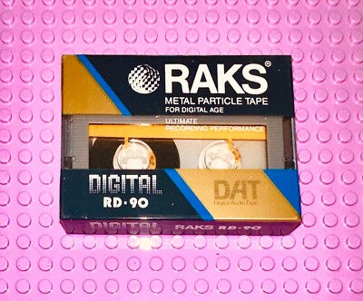 DAT RAKS RD-90 METAL PARTICLE DIGITAL AUDIO TAPE (1) (SEALED) | eBay