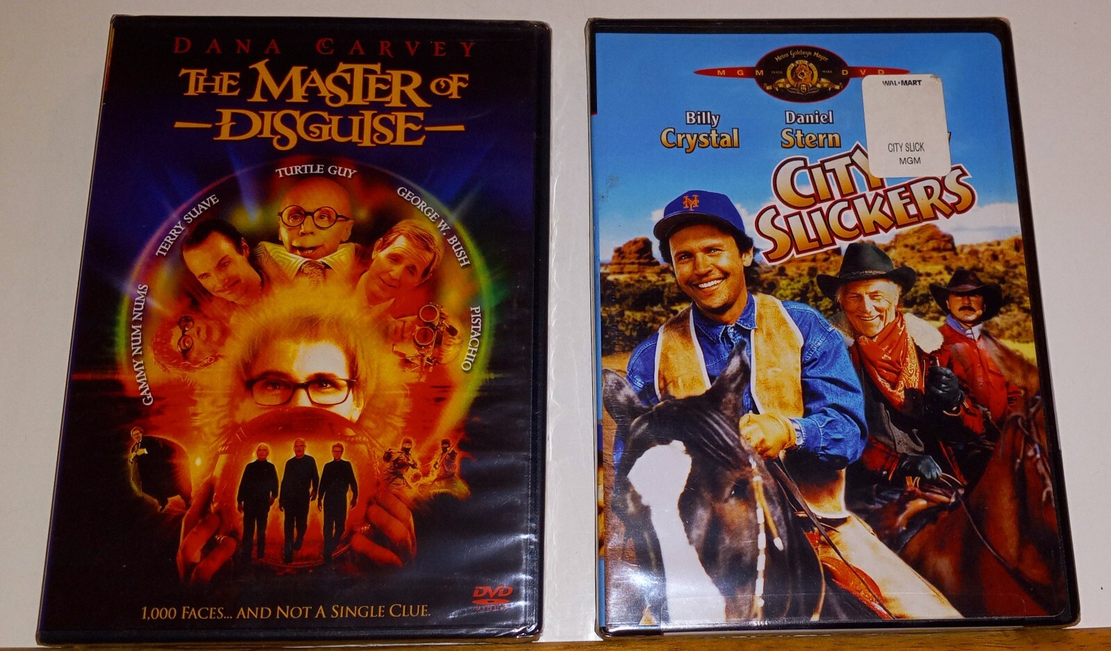 COMEDY LOT 2 DVD SET-THE MASTER OF DISGUISE,CITY SLICKERS/CARVEY ...