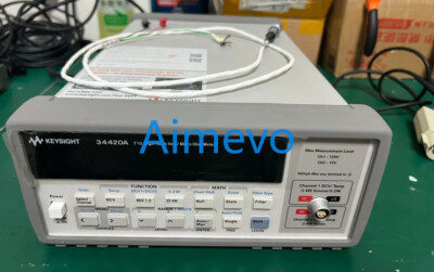 HP Agilent Keysight 34420A 7 1/2 bit nanovolt/Appearance with cable 34012A | eBay