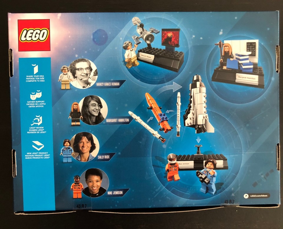 Lego 21312 Women of Nasa Sally Ride Margaret Hamilton Mae Jemison Nancy ...