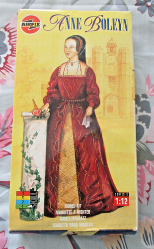 vintage collectable airfix Tudor Anne Boleyn model kit dolls house ...