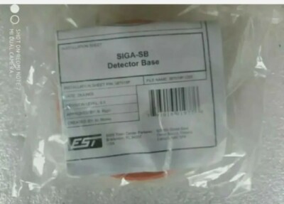 Edwards EST SIGA-SB Standard Detector Base Fire safety FREE & FAST ...