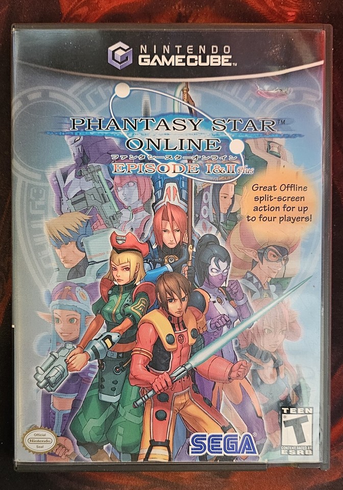 Phantasy Star Online: Episode I & II Plus Complete- Nintendo GameCube ...