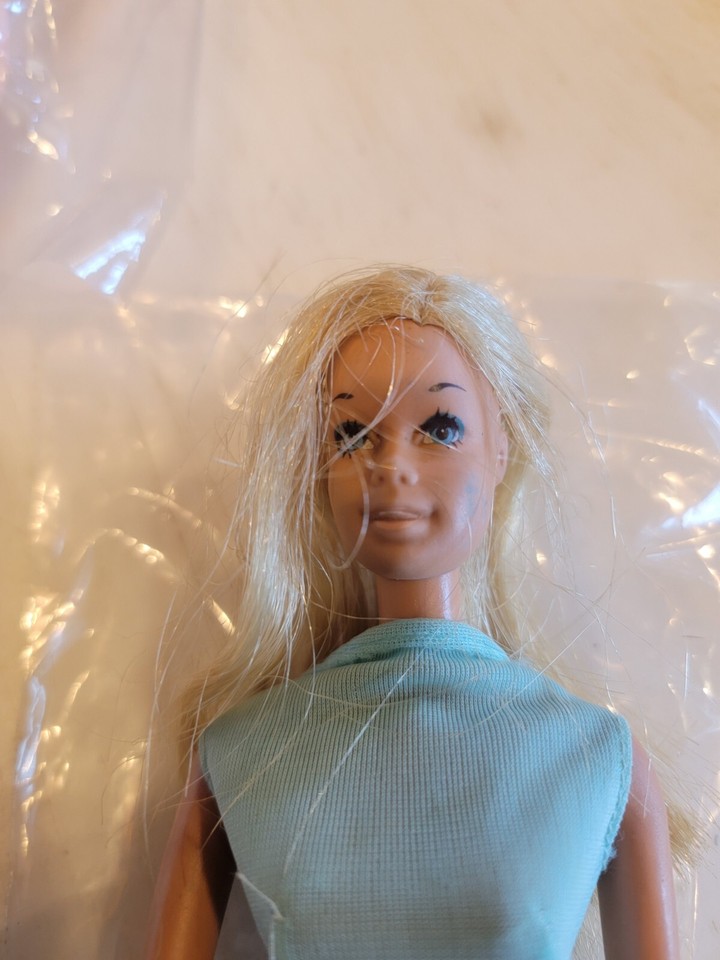 Mattel 1966 Sunset Malibu Twist Turn Barbie Doll Made in Korea Blond ...