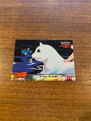 Mewtwo Strikes Back Movie Animation Edition A Call To Arms Pokémon Card ...