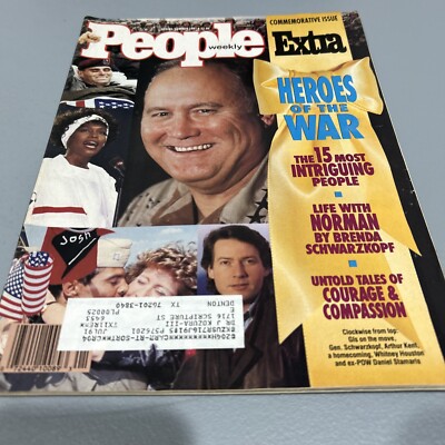 VTG People Weekly Magazine Spring/Summer 1991 Heroes Of The War | eBay