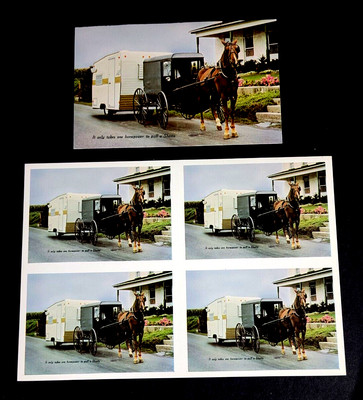 Shasta Ind. Advertising PC +(4) 2 3/4" x 4" photos (attached) Buggy ...