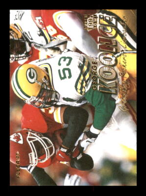 1997 Football Fleer George Koonce Green Bay Packers #46 SB | eBay