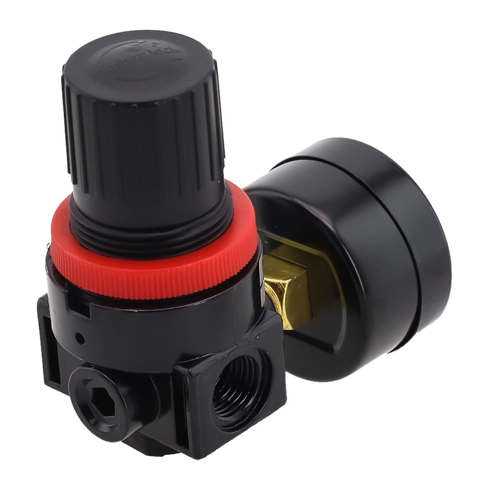 Adjustable Air Compressor Regulator with Pressure Gauge Reliable and ...