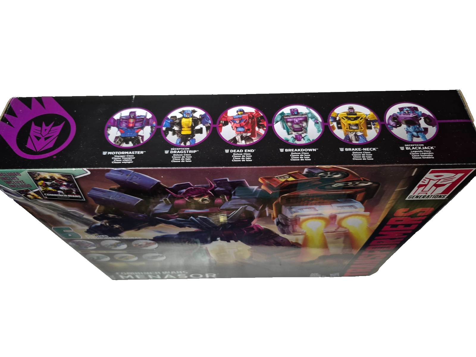 Transformers Generations Combiner Wars Menasor (boxed gift set, 6 ...