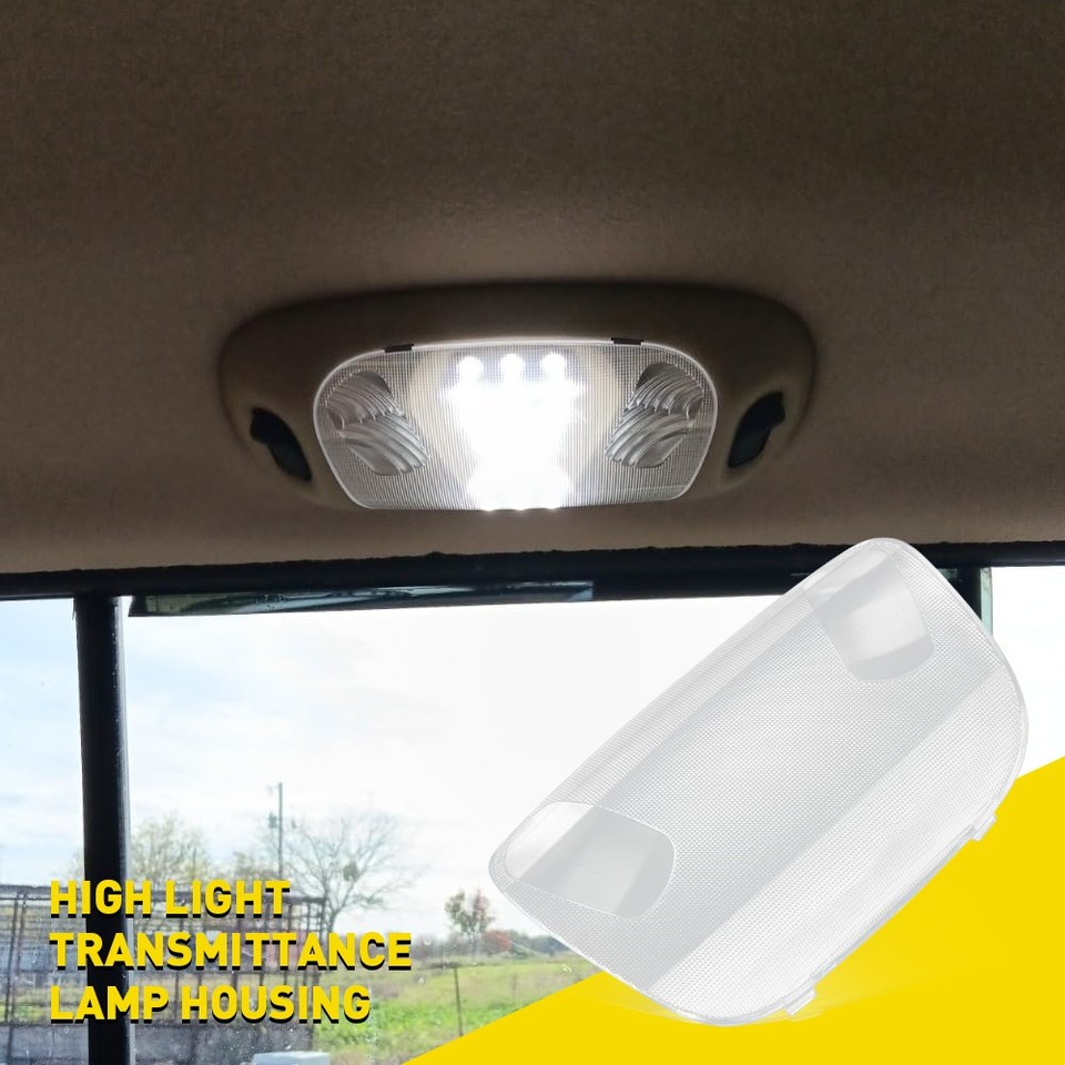 Overhead Interior Dome Map Light Lamp Lens Bulb Cover For Ford F150 1995-2004 EC | eBay