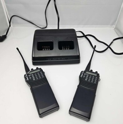 (2)Smart Comm SCU32B Analog UHF 450-480MHz Portable FM Transceiver ...