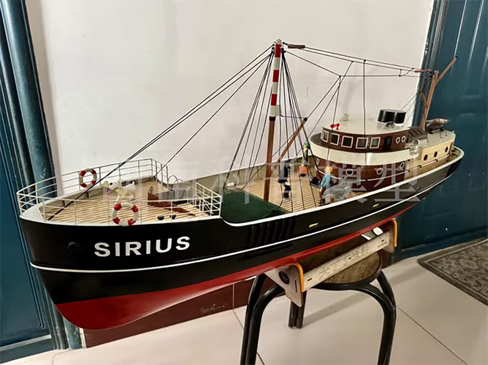 SIRIUS Fishing Trawler 1.2m 47.2" 1:50 Adventures of Tintin RC Model ...