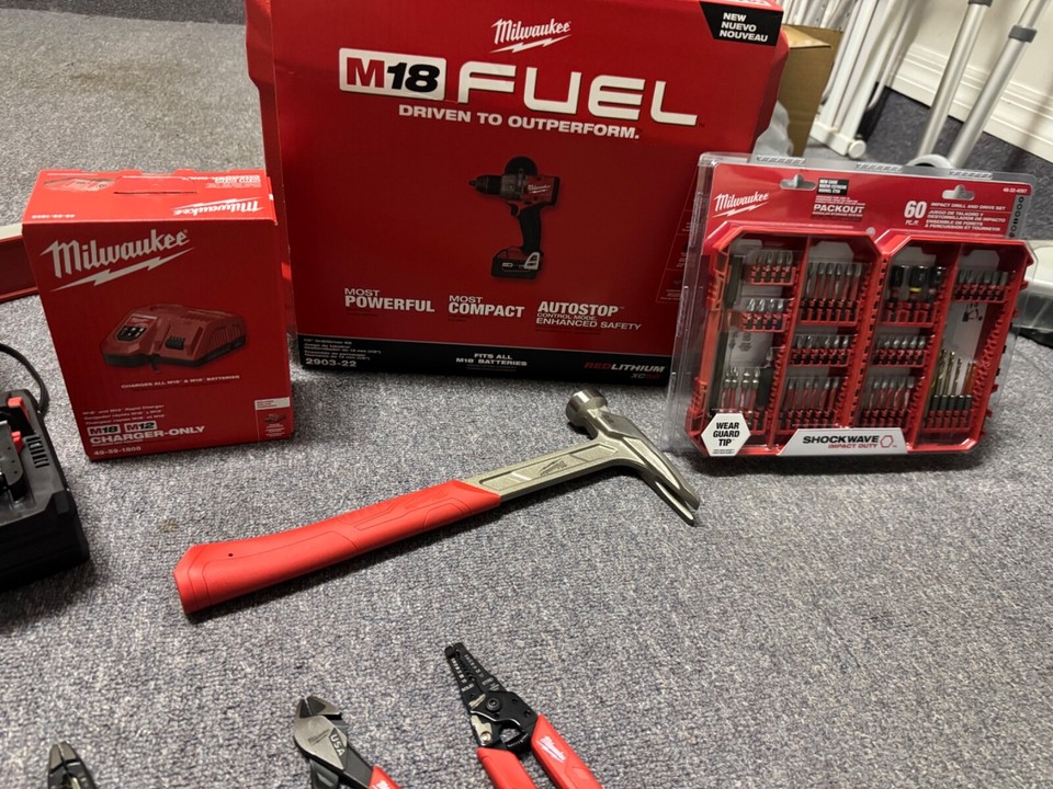 milwaukee m18 tools combo set NEW | eBay