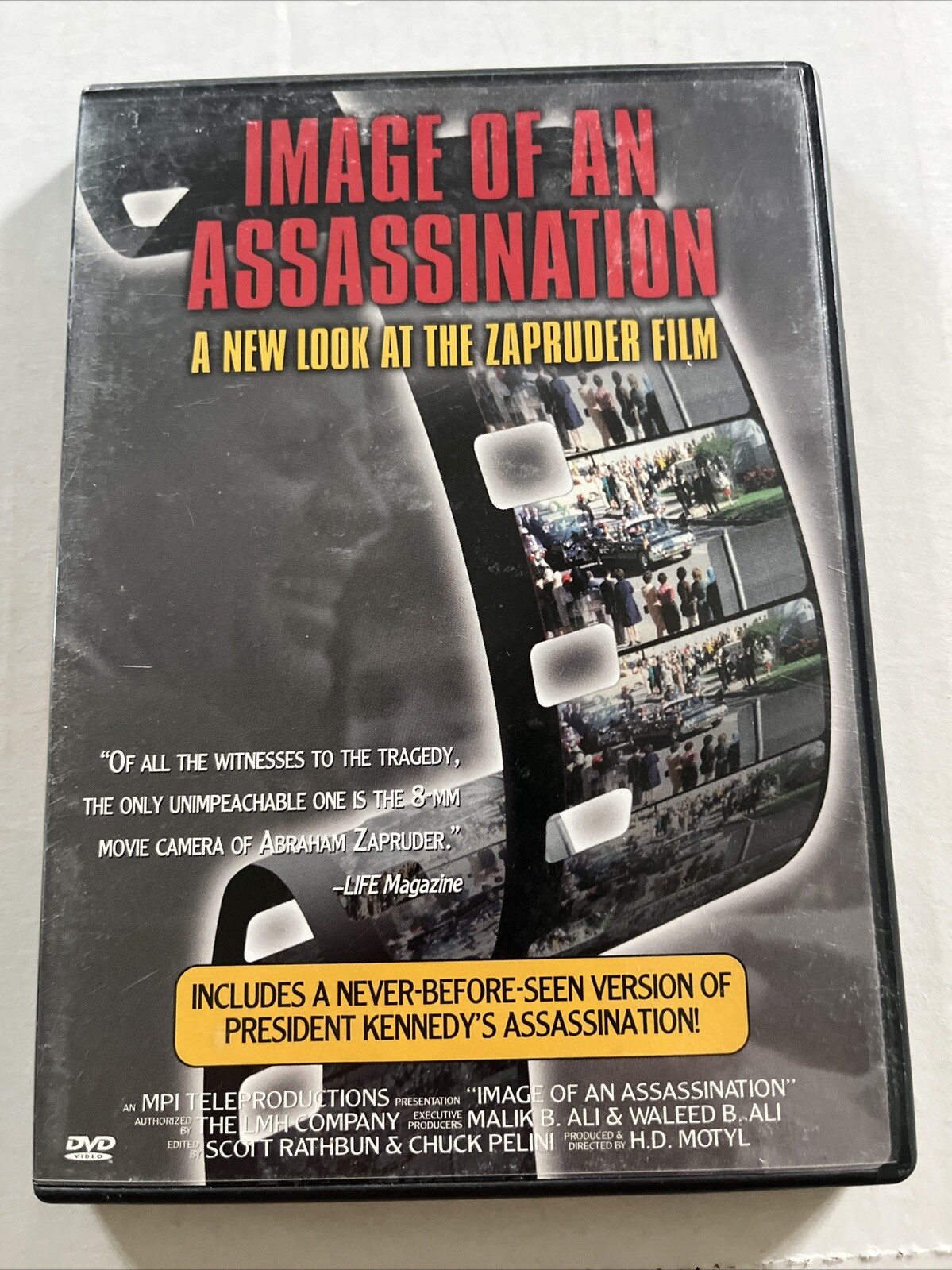 Image Of An Assassination DVD MPI USA Doc New Look at Zapruder film JFK ...