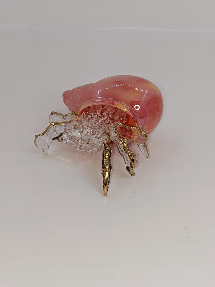 Hermit Crab Glass Shell
