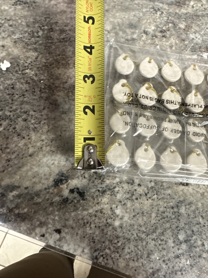 Mr Christmas 18” Ceramic Lighted Advent Calendar Tree 24 Ornaments Wood ...