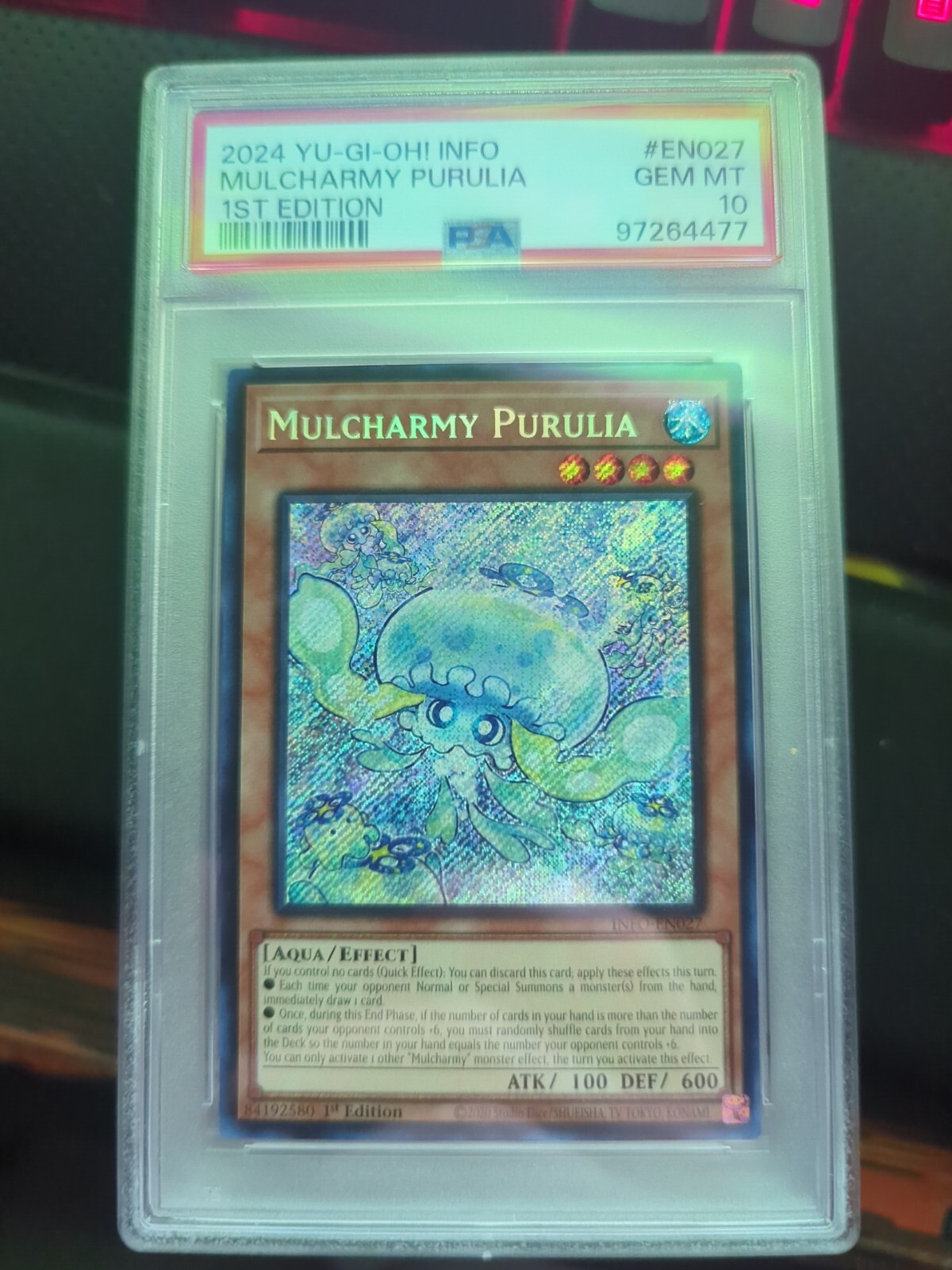 2024 YU-GI-OH! INFO-THE INFINITE FORBIDDEN 1ST ED #EN027 MULCHARMY ...