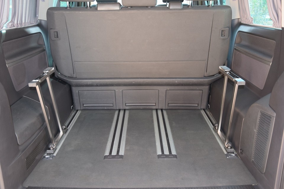 VW T5/T6 Caravelle/Multivan Multiflex board. Consoles with struts and ...