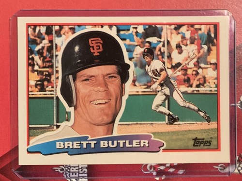 1988 Topps Big Baseball Card #166 Brett Butler | eBay