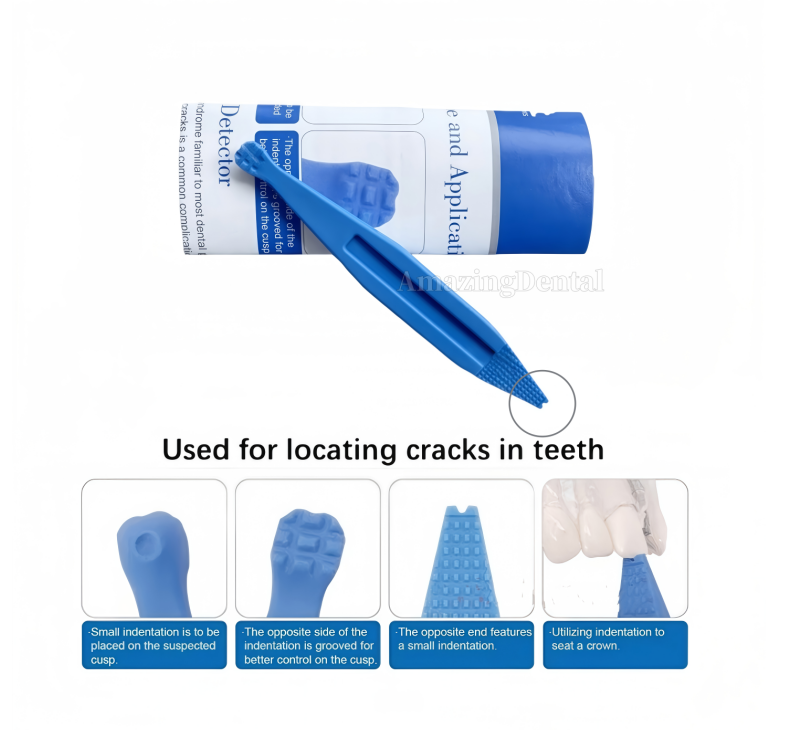 Tooth Slooth Fracture Detector Damage Explorer Tooth Cleft Crack Probe ...