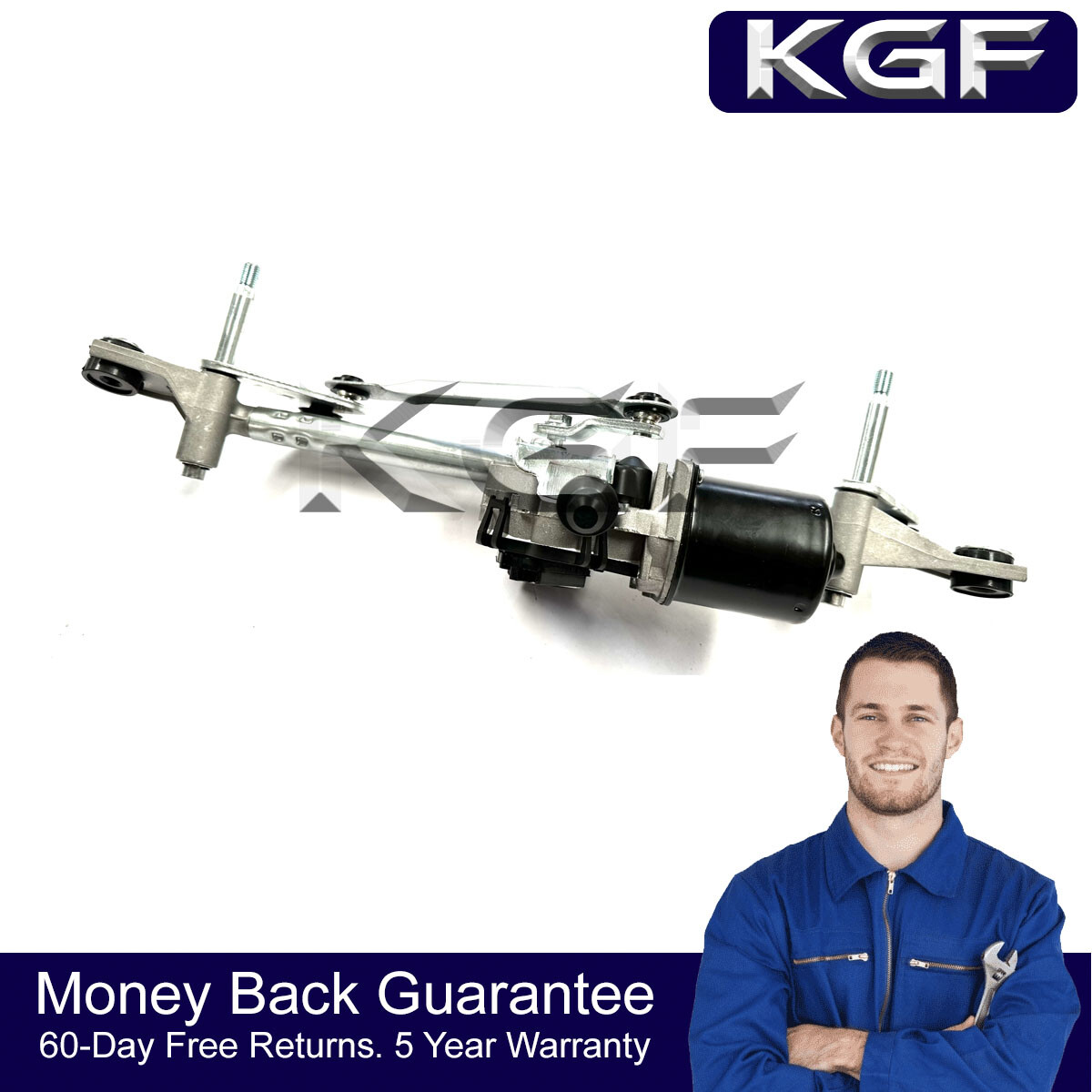 KGF Front Windscreen Wiper linkage + Motor Fits Vauxhall Mokka 2012 ...