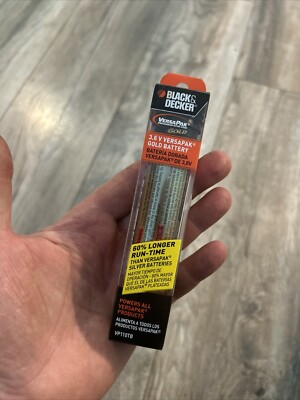New Black & Decker 3.6 V VERSAPAK GOLD Battery VP110TB | eBay