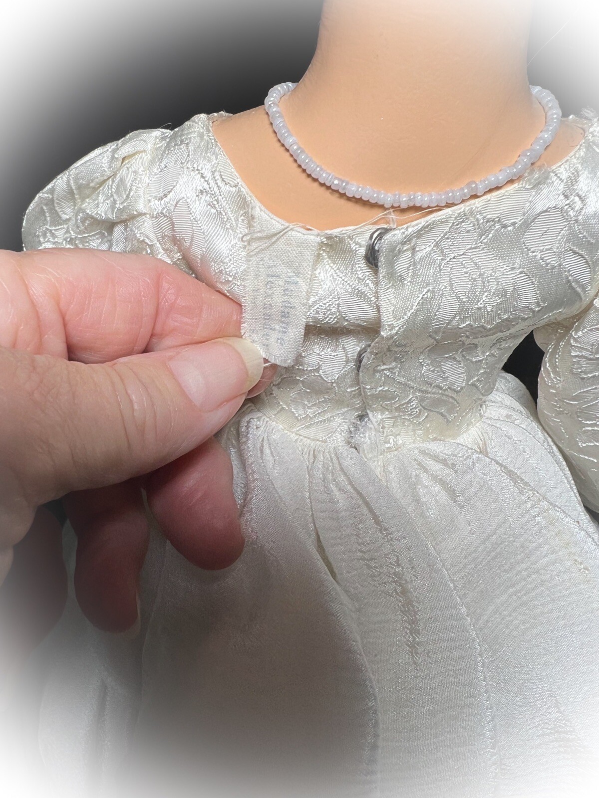 17” Madame Alexander 1938-44 Composition Wendy Ann Bride Doll ...