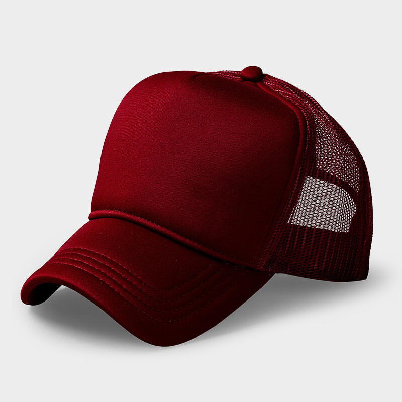 XL/XXL Oversize Mesh Trucker Cap,5 Panel Plain Men Women Adjustable ...