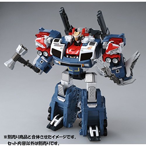 Takara Tomy Tomica Hyper Rescue Drive Head Transporter Gaia Car Robot ...