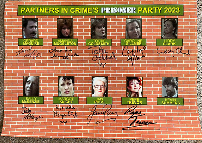 Prisoner cell block h signed poster | eBay