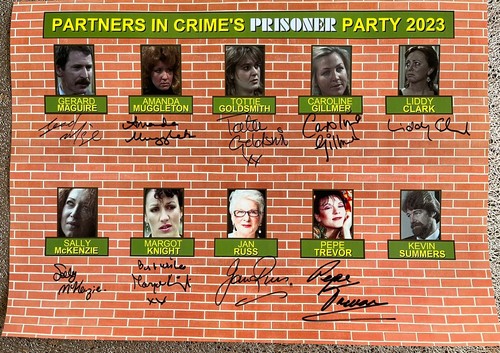Prisoner cell block h signed poster | eBay