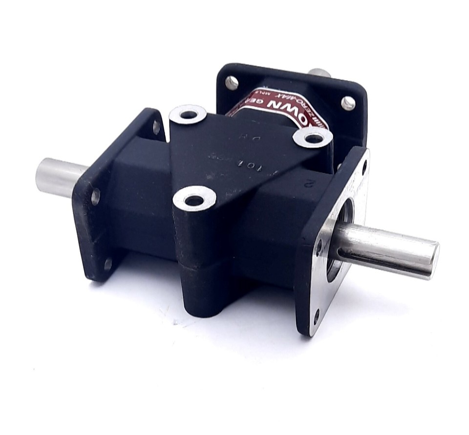Zero Max C101806 Counter Rotating Gearbox 3 Way 5/8" 2:1 50-80lbs | eBay