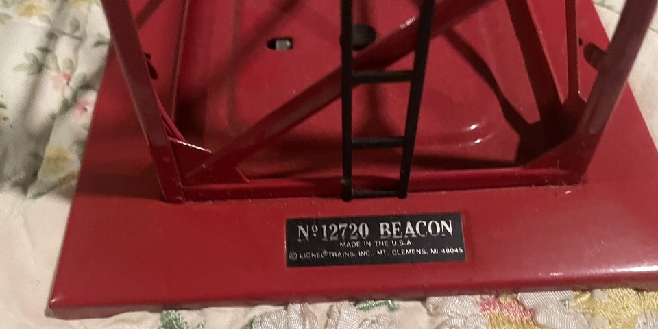 LIONEL O SCALE # 6-12720 ROTARY BEACON. MODEL TRAIN BEACON. 1988 | eBay