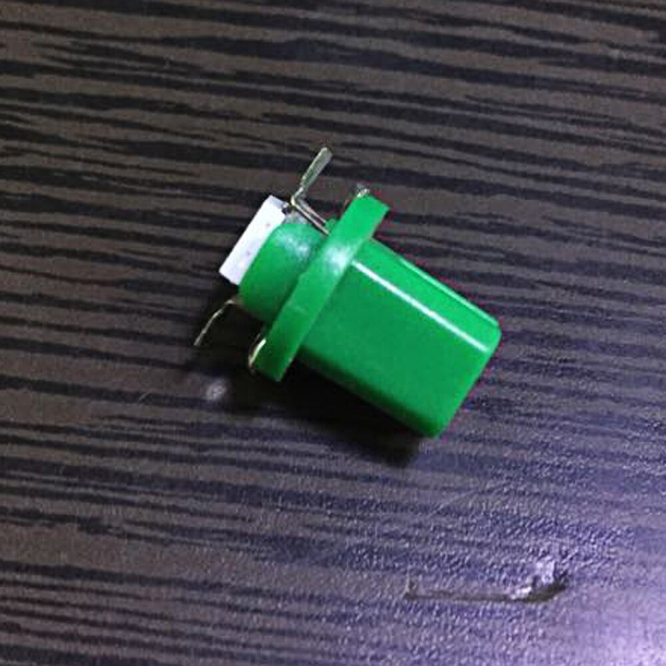 10Pcs T5 B8.5D 5050 SMD Green Car LED Dashboard Dash Lamp Instrument ...