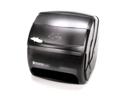 San Jamar Integra Lever Roll Towel Dispenser - Black Pearl T850TBK ...