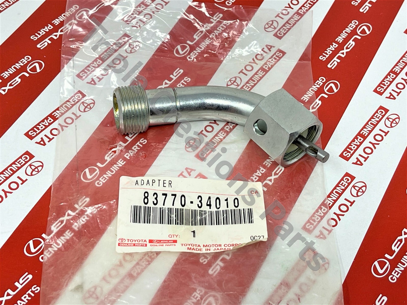 Toyota 8377034010 Genuine OEM Speedometer Cable Adapter Assy 83770 ...