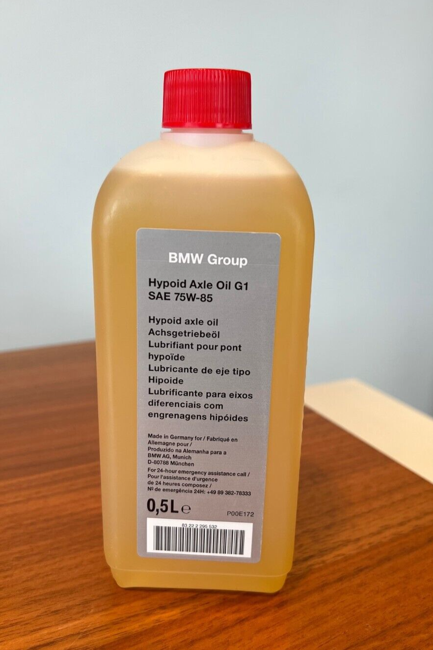 BMW SAE 75W-85 Hypoid Axle Oil G1 - 500 mL (83222295532) for sale ...