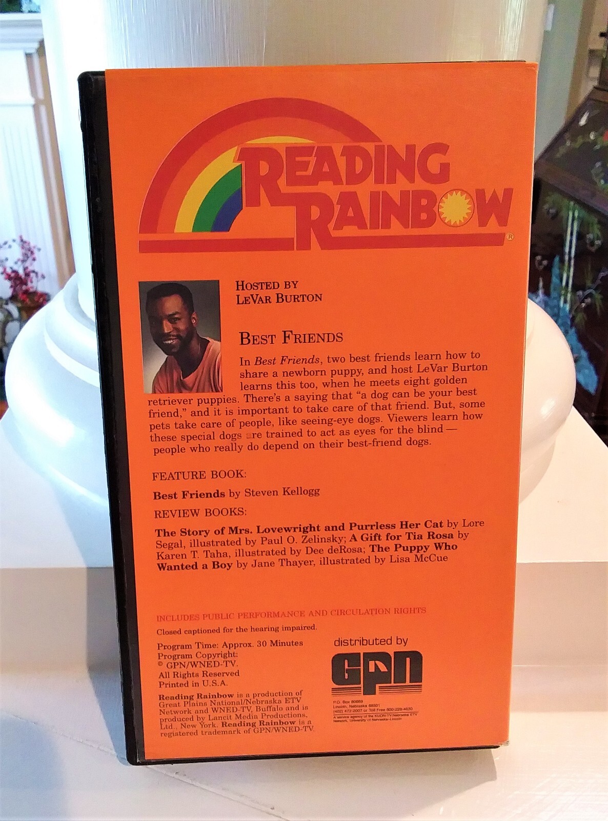 HTF Reading Rainbow - Best Friends - Levar Burton - VHS | eBay