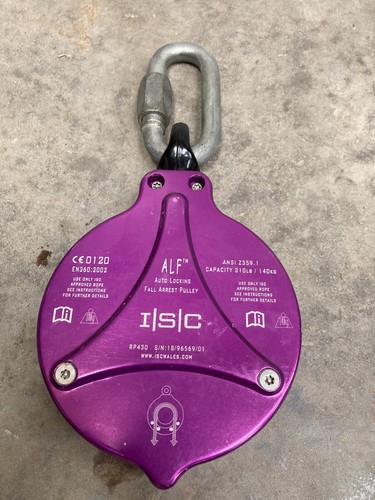 ISC Auto Locking Fall Arrest Pulley (ALF) | eBay