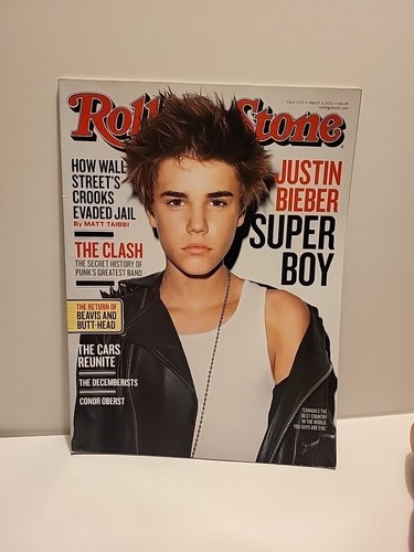 Justin Bieber 2011 Rolling Stone Magazine First Cover #1125 Graded CGC ...