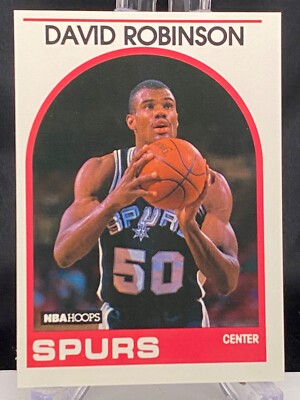 1989-90 NBA Hoops Basketball #310 David Robinson Rookie RC 🔥🔥 | eBay