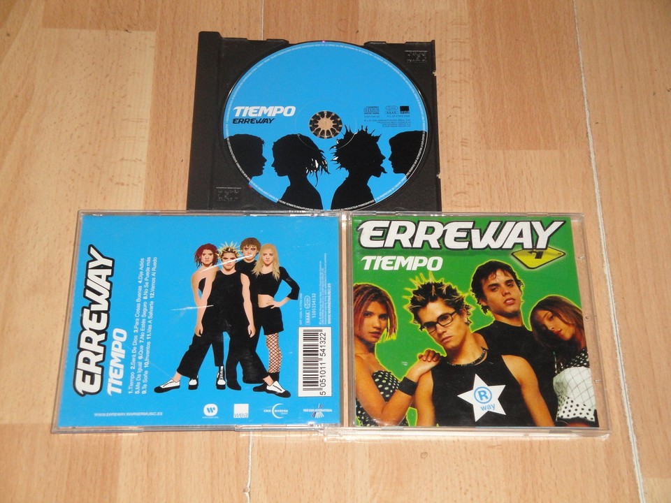 ERREWAY TIEMPO MUSIC CD DEL AÑO 2006 INCLUYE 12 TEMAS USADO EN BUEN ...