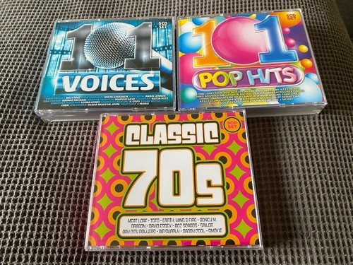Classic 70s, 101 Voices, 101 Pop Hits, CD, Meat Loaf, Blondie, John Farnham Pink | eBay Australia