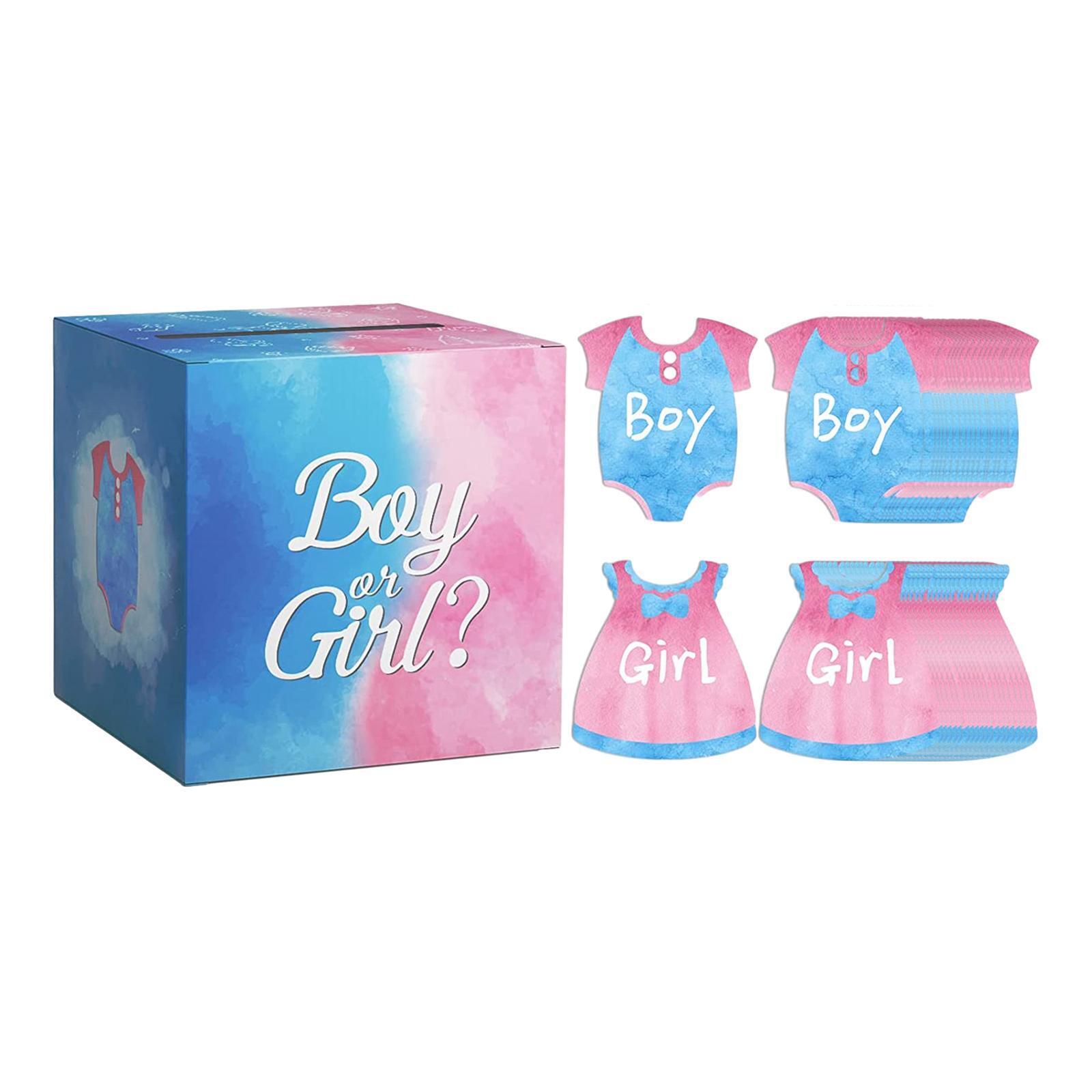 Gender Reveal Ballot Box Collection Box for Wedding Gift | eBay