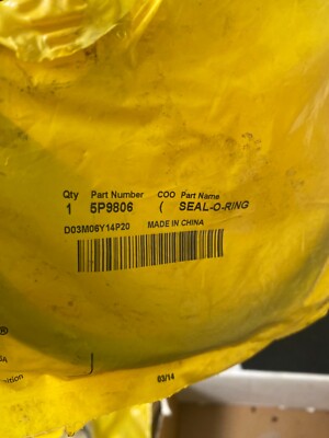 O-Ring - 5P9806 | eBay
