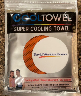 New Orange Cool Towel Super Cooling Towel-Use In Gym, Working Outside ...