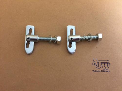 2 x Antiluce Fastener Drop Lock ZP M8 x 38mm Horseboxes Trailer Trucks ...